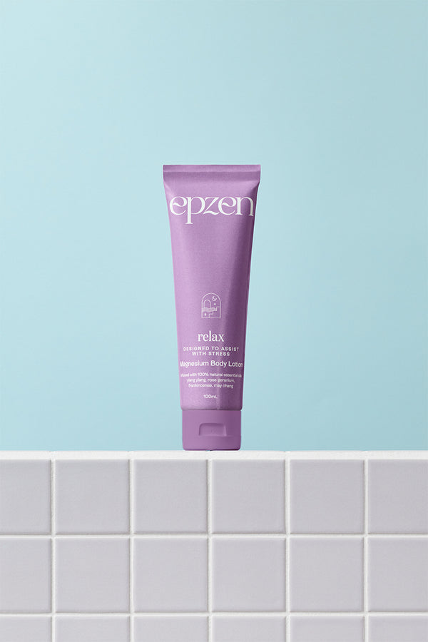 epzen | relax lotion | Magnesium Body Lotion 100ml - Epzen Australia