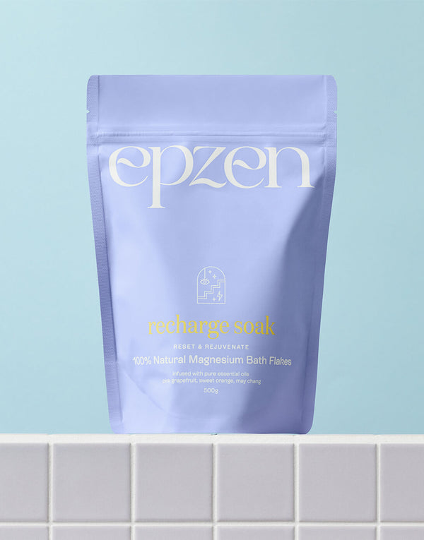 epzen | recharge soak | Natural Magnesium Bath Flakes 500g - Epzen ...